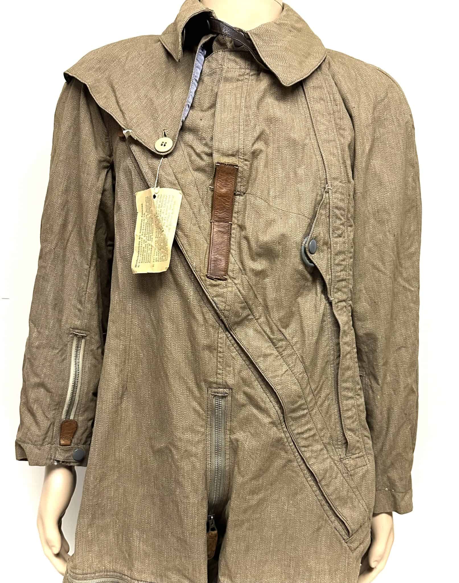 WW2 German Luftwaffe Flight Suit UNISSUED with Tag - Enemy Militaria
