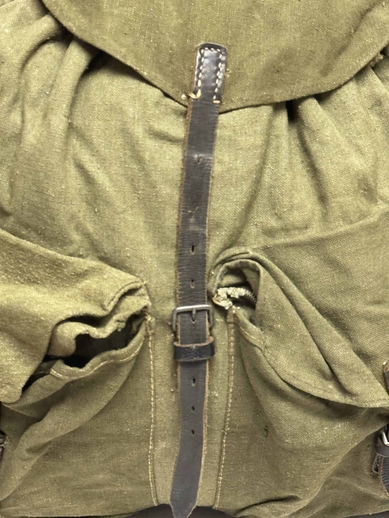 WW2 German Two Pocket Rucksack 1944 - Enemy Militaria