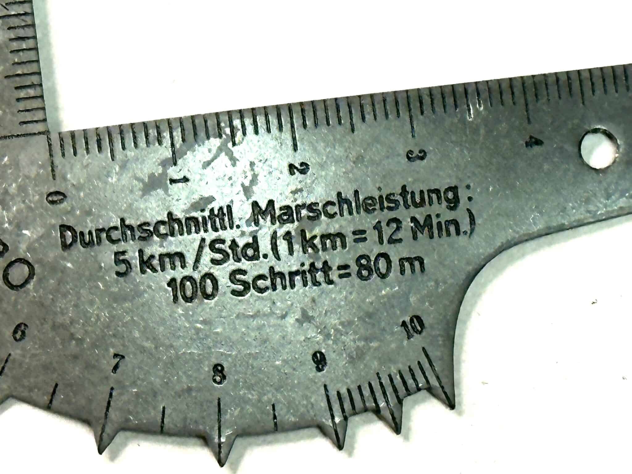 WW2 German Map Tool - Enemy Militaria