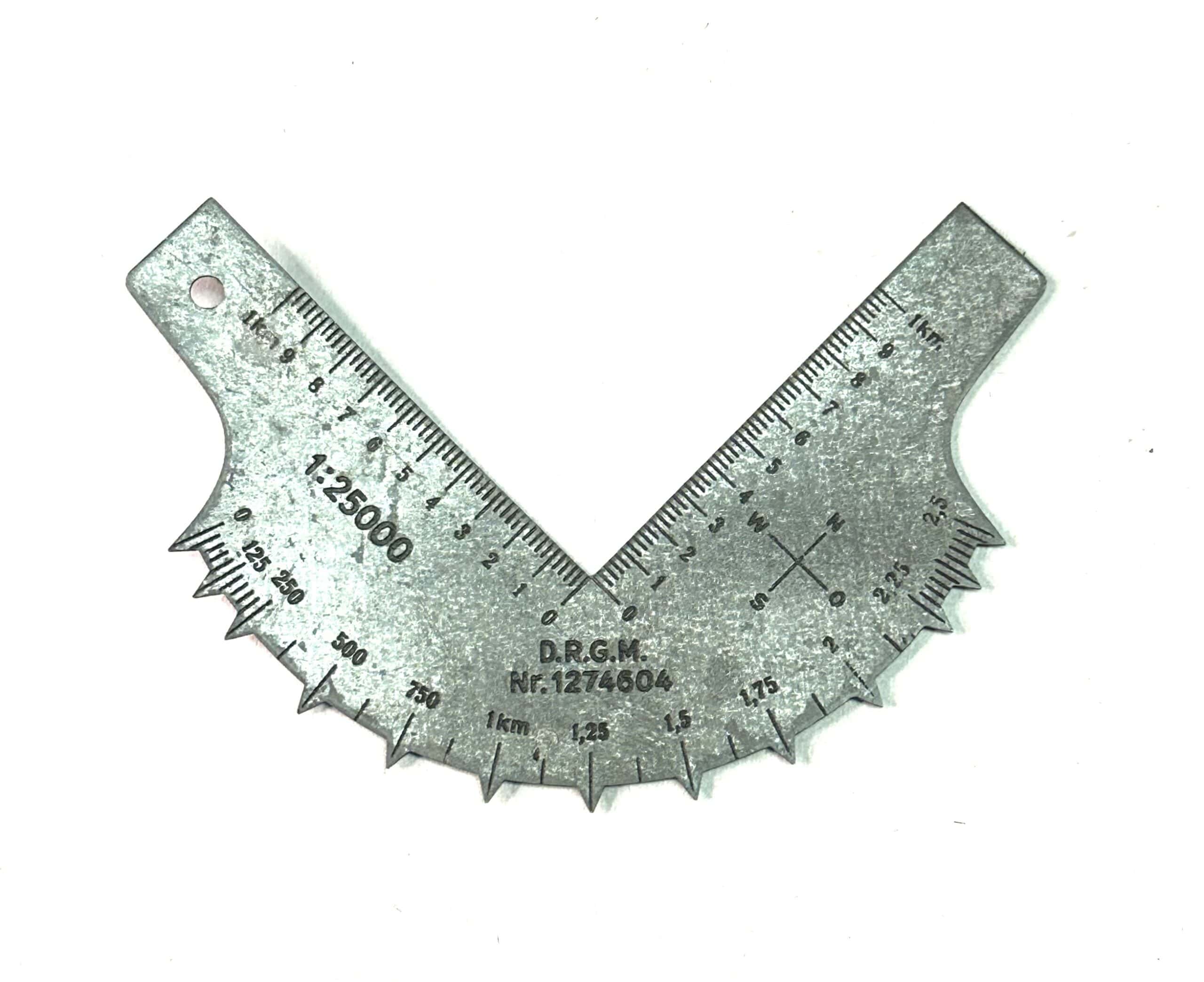 WW2 German Map Tool - Enemy Militaria
