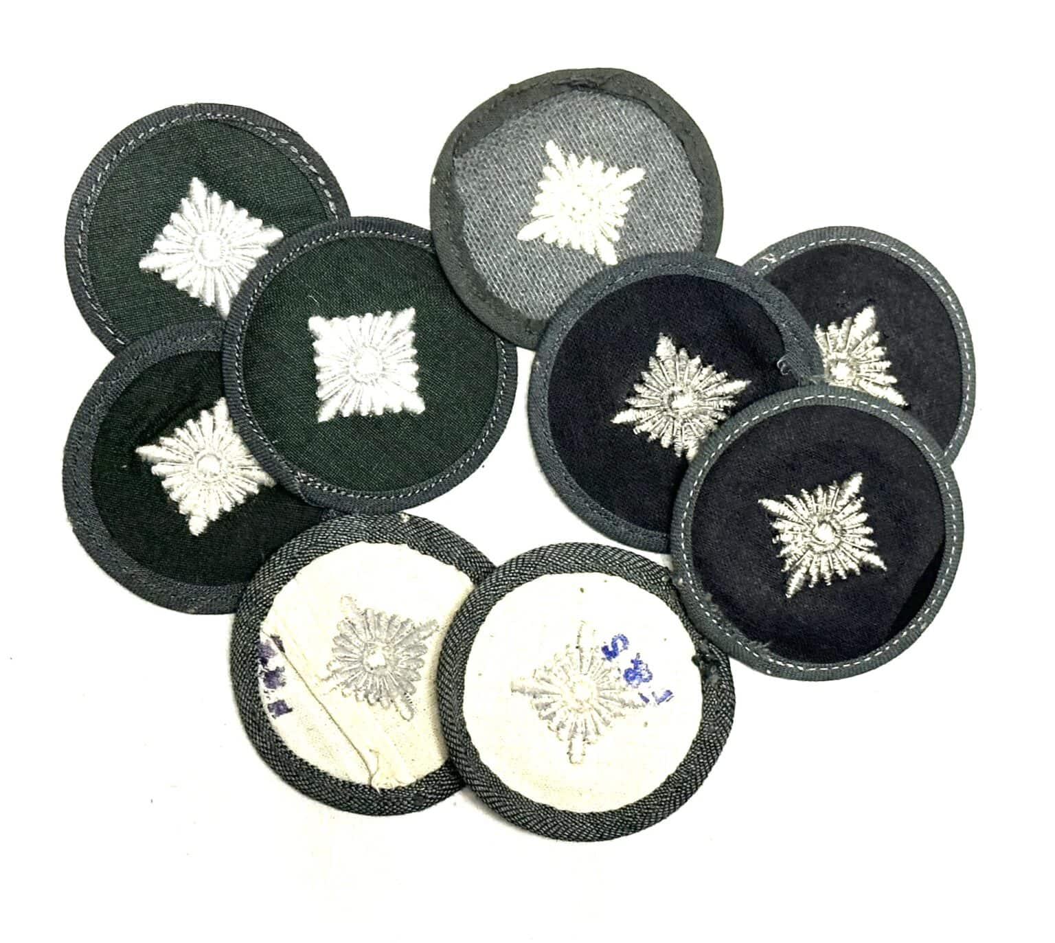 WW2 German Oberschutze Private First Class Sleeve Pip Various Makers ...
