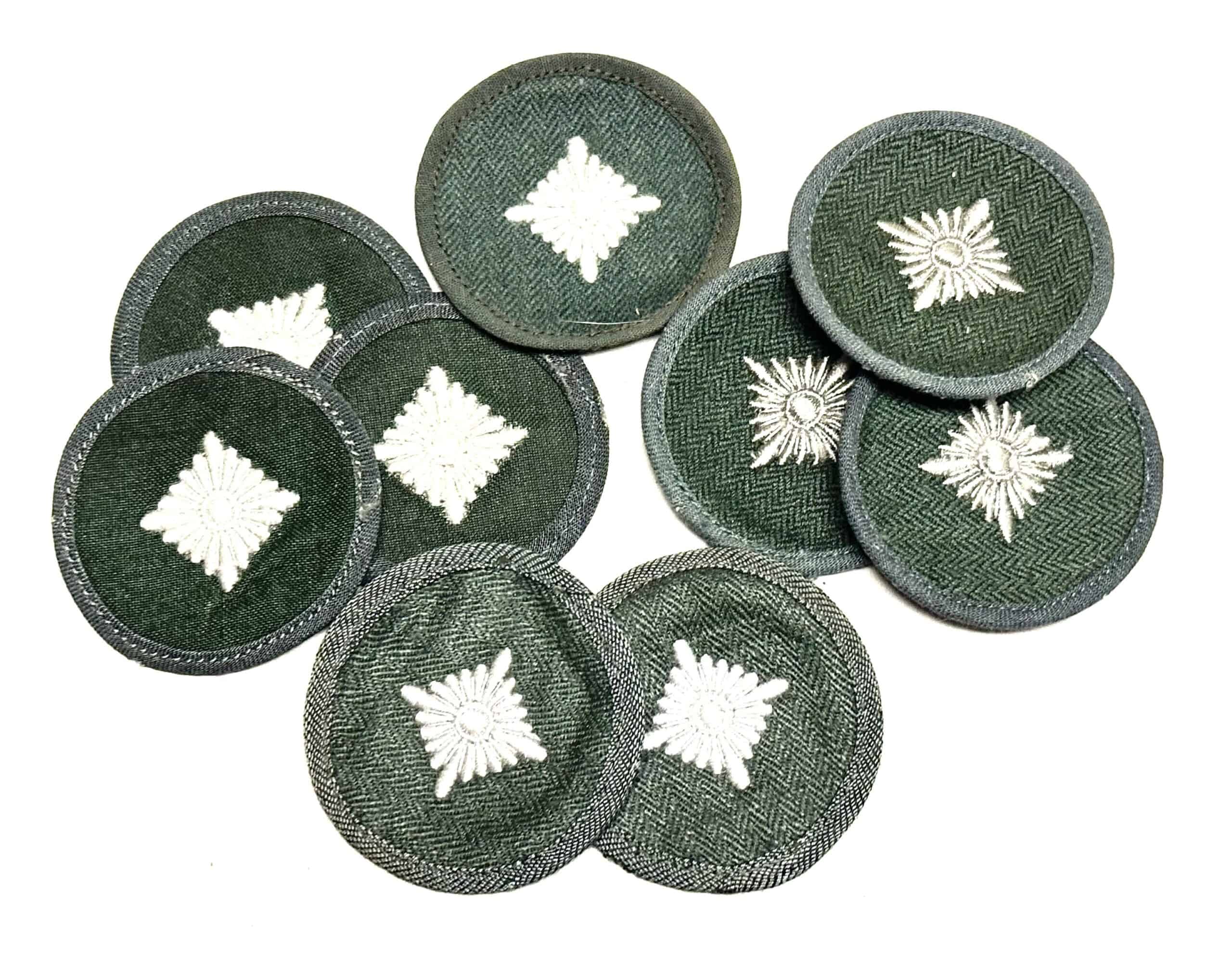 WW2 German Oberschutze Private First Class Sleeve Pip Various Makers ...