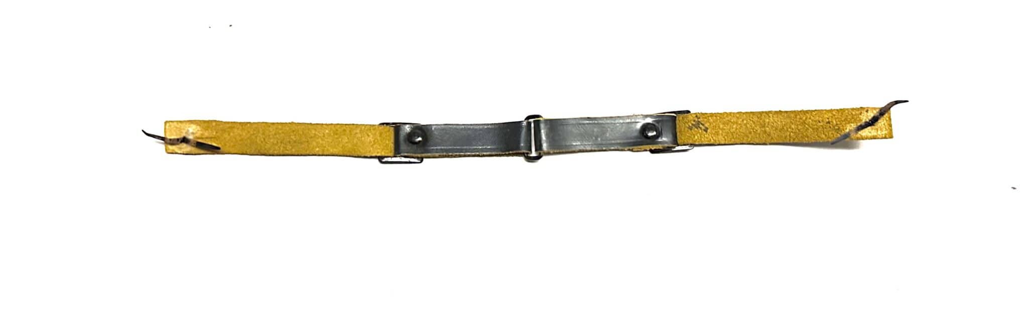 WW2 German Leather Chinstrap for Enlisted & NCO Peaked Cap Double ...