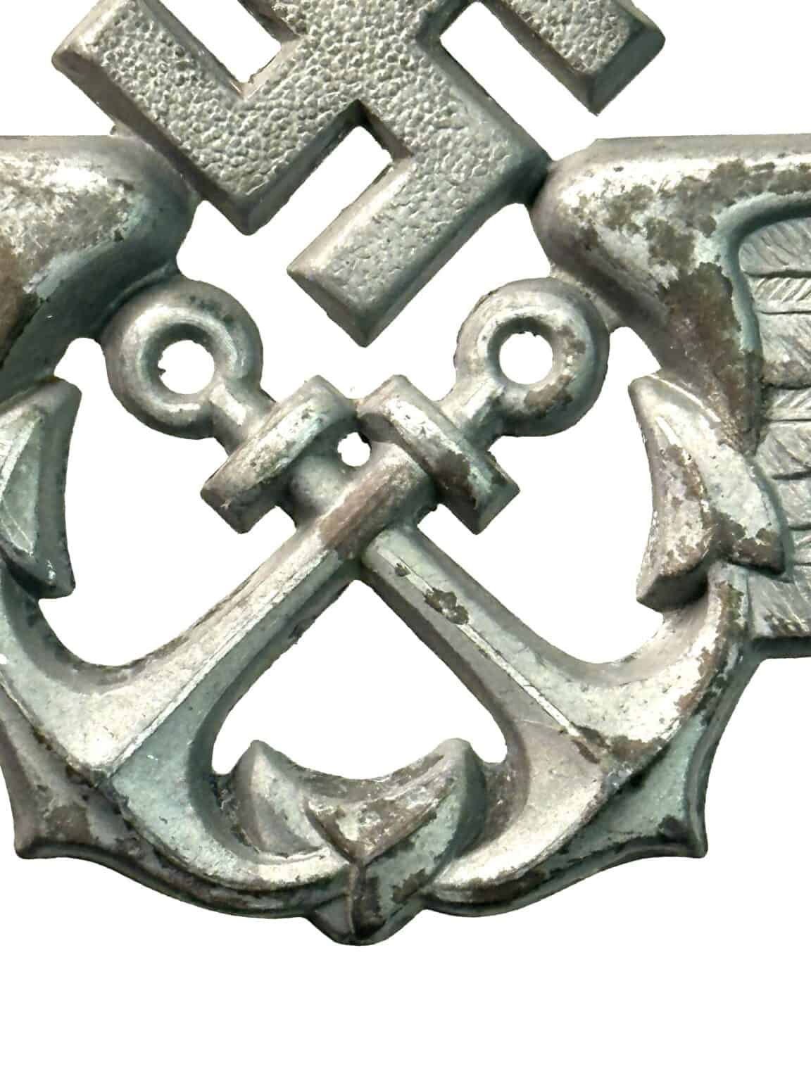 WW2 Luftwaffe Sea Eagles Maritime Personnel Visor Cap Badge - Enemy ...