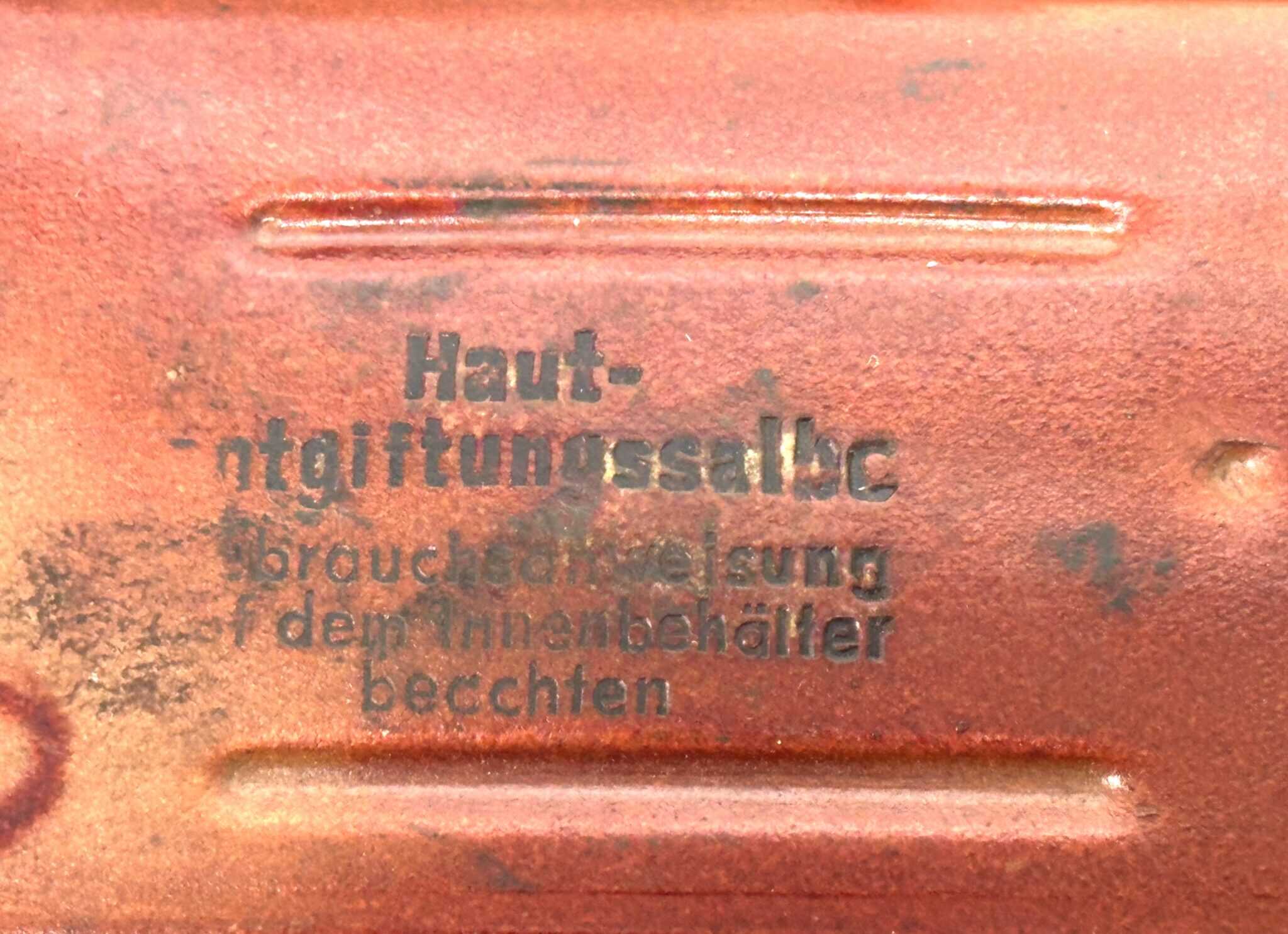 WW2 German Decontamination Kit Complete 1943 with Field Bandage - Enemy ...