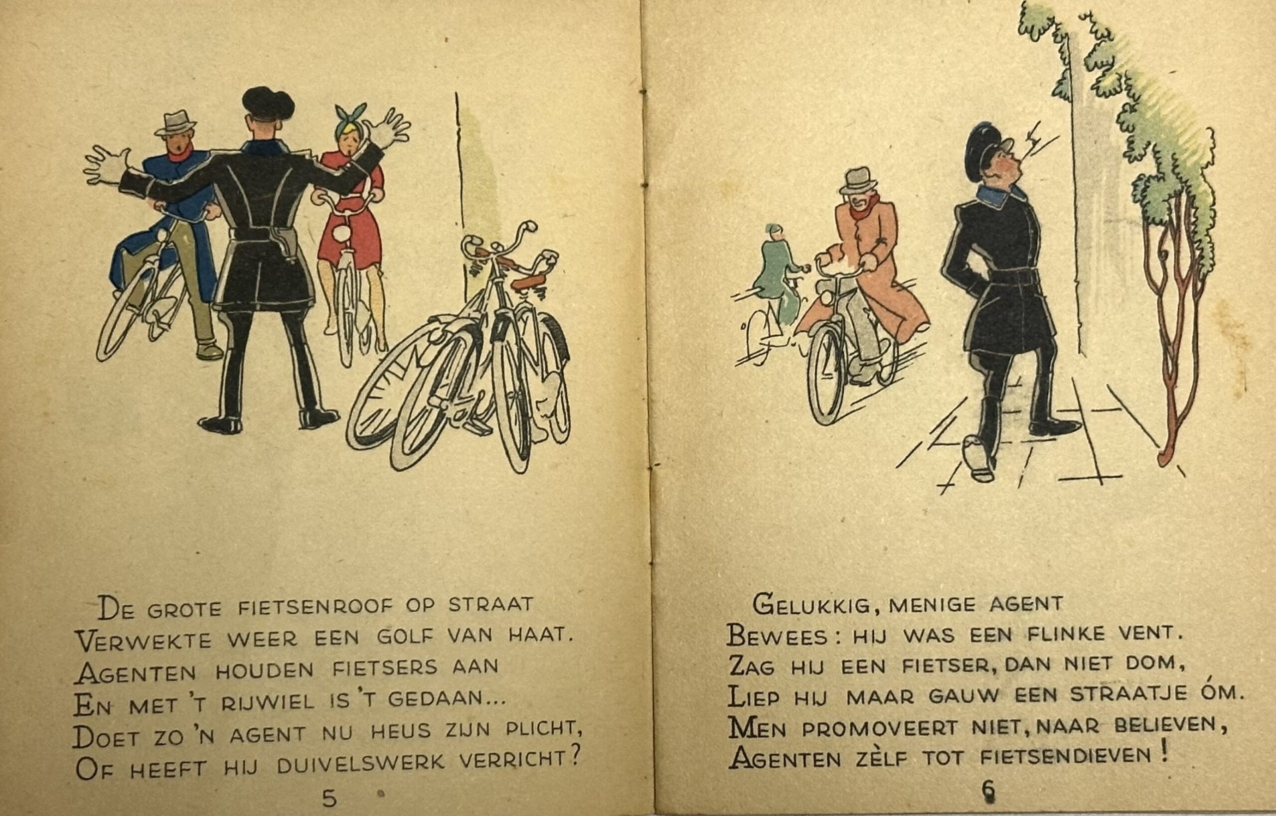 WW2 Dutch Color Booklet on German Occupation - Enemy Militaria