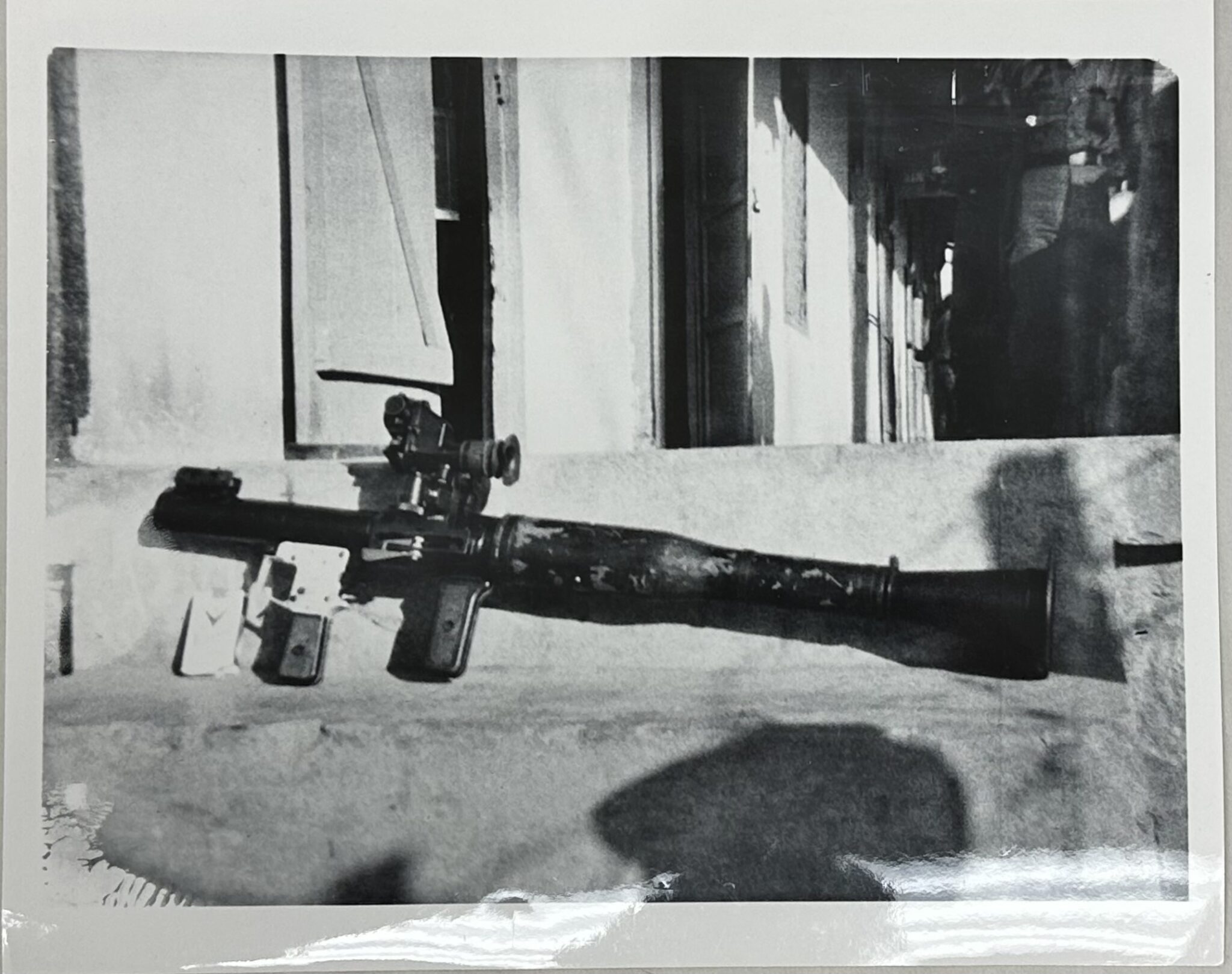 US Vietnam War 1968 Navy Photo Captured RPG-7 with Sight - Enemy Militaria