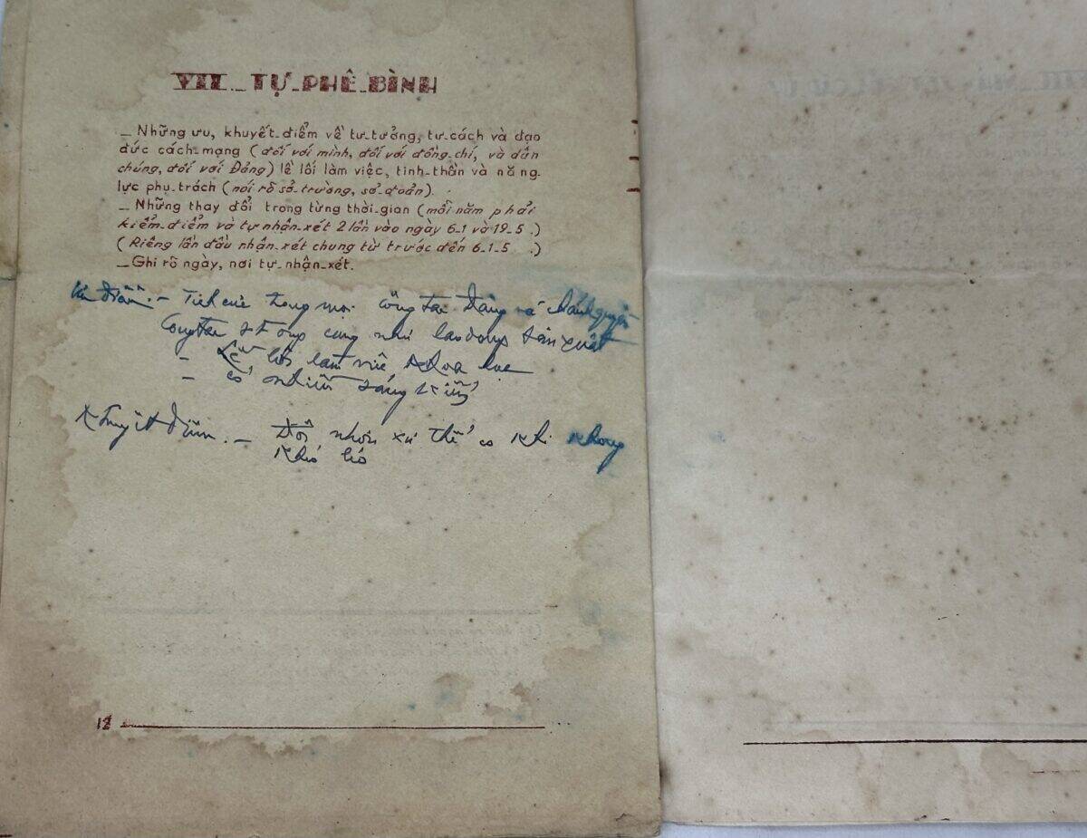 Viet Minh Party Member’s Profile 1948 to 1954 - Enemy Militaria
