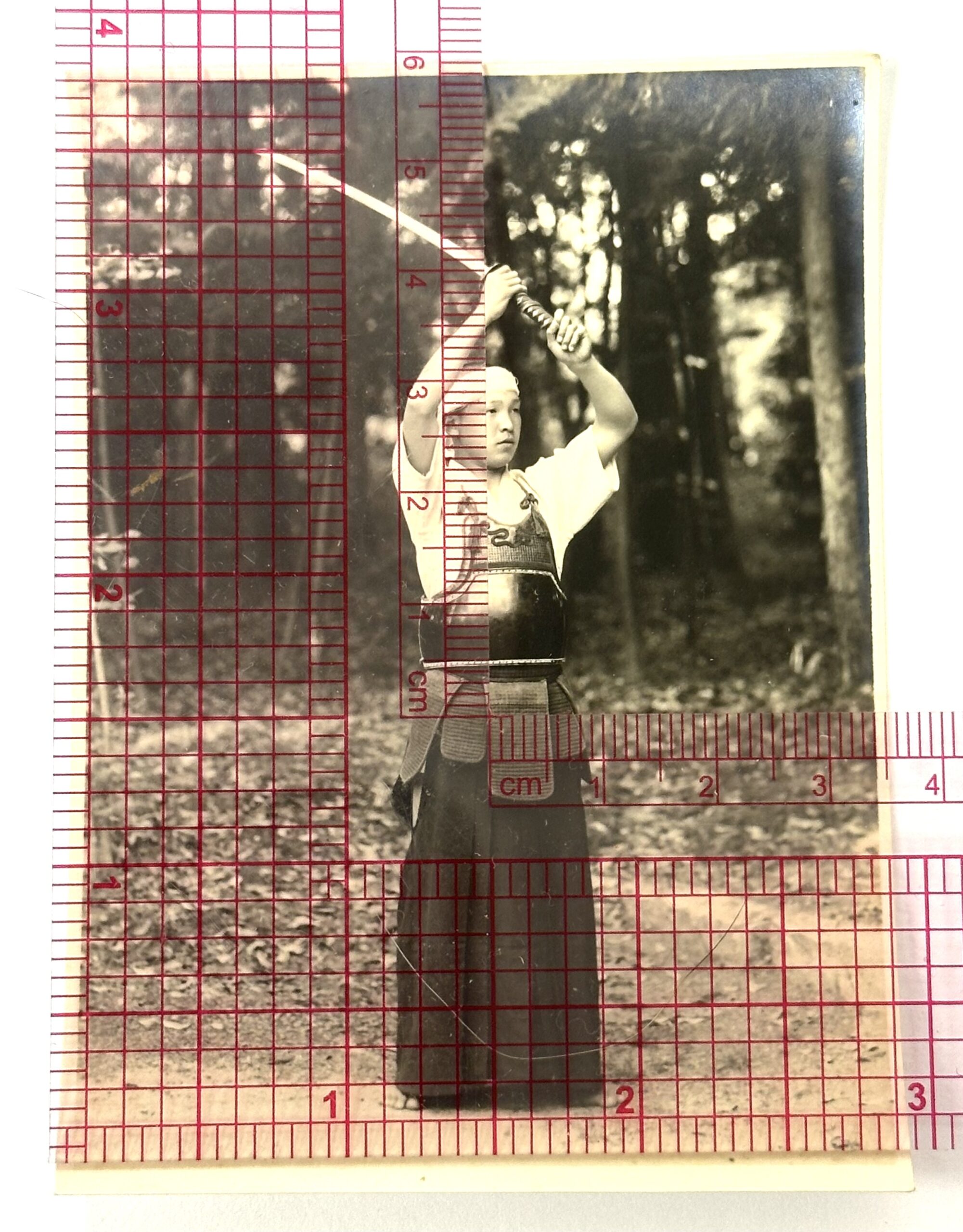 WW2 Japanese Photo - Samurai Soldier - Enemy Militaria