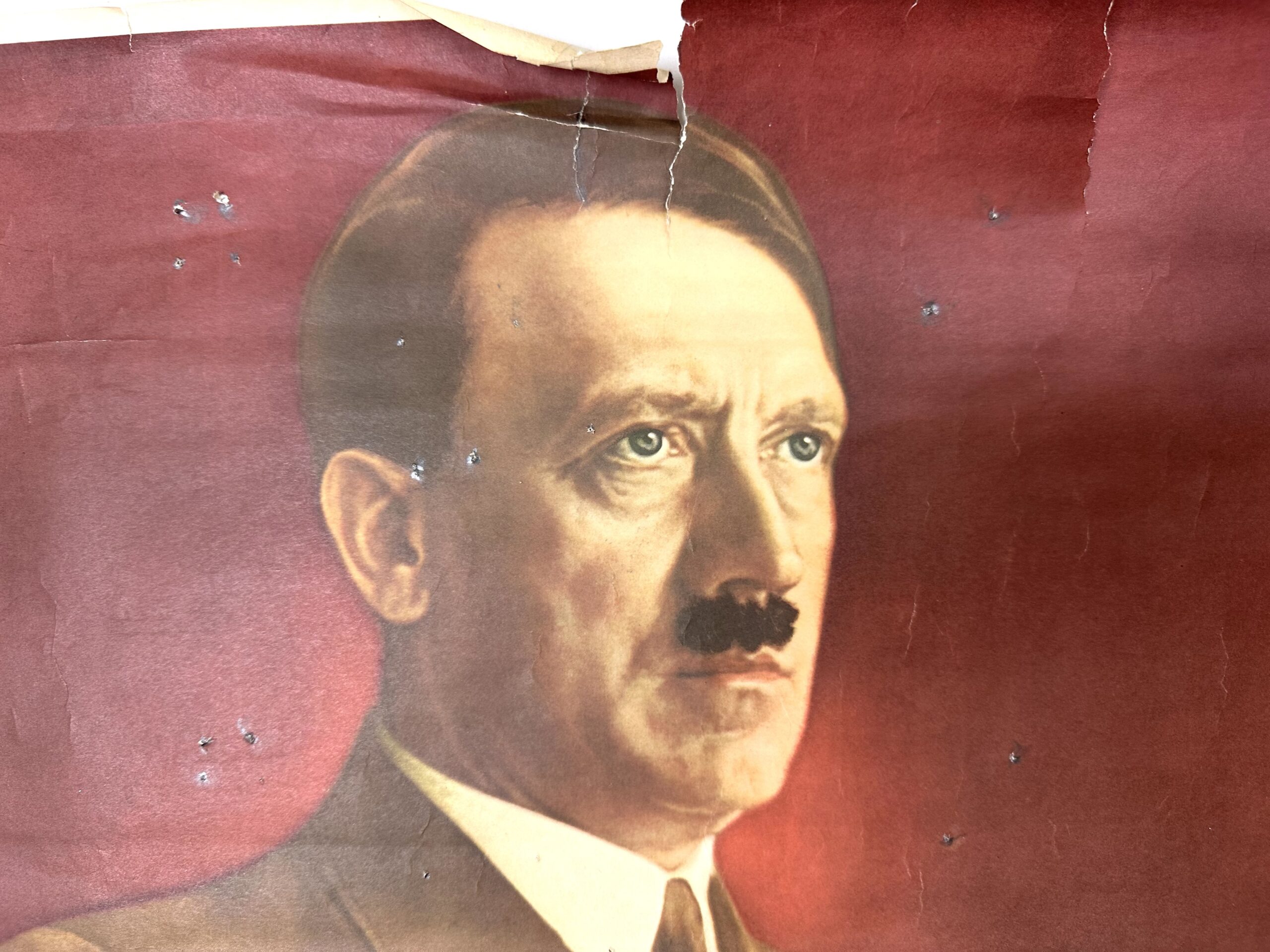 WW2 German Hitler Poster Ein Volk Ein Reich Ein Führer - Enemy Militaria