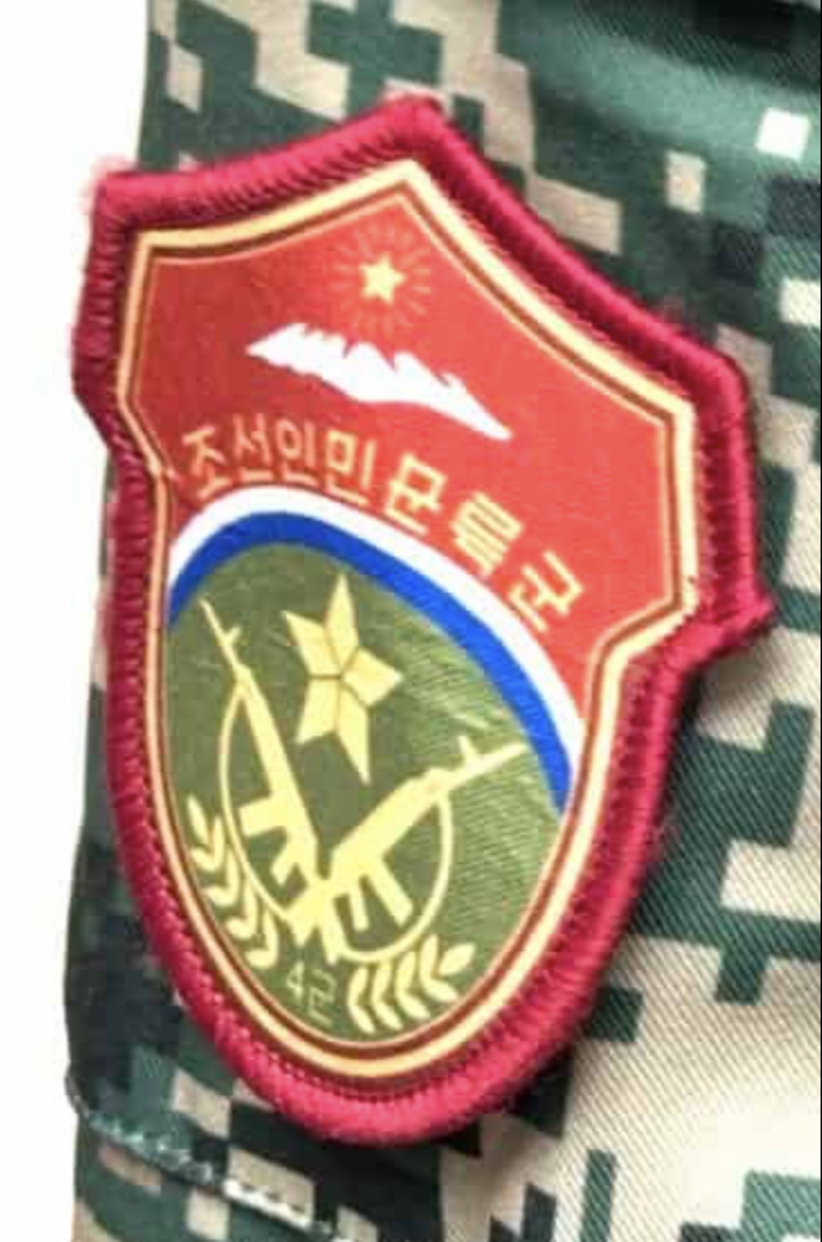 North Korean Patch - Enemy Militaria