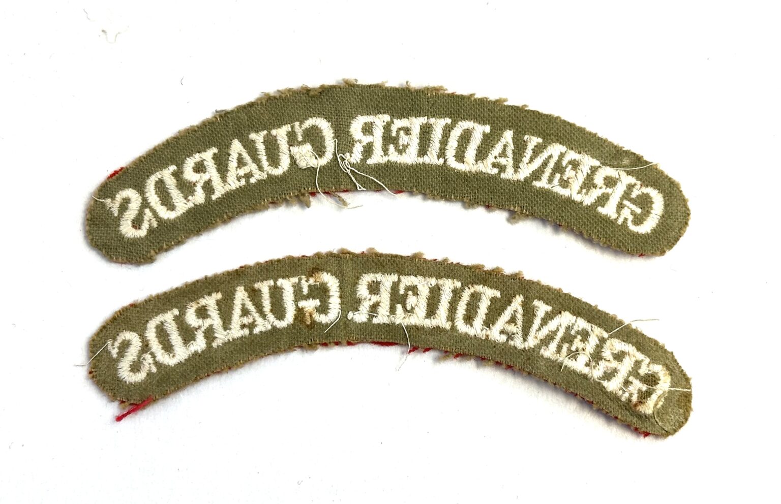 WW2 British Shoulder Titles Greanadier Guards - Enemy Militaria