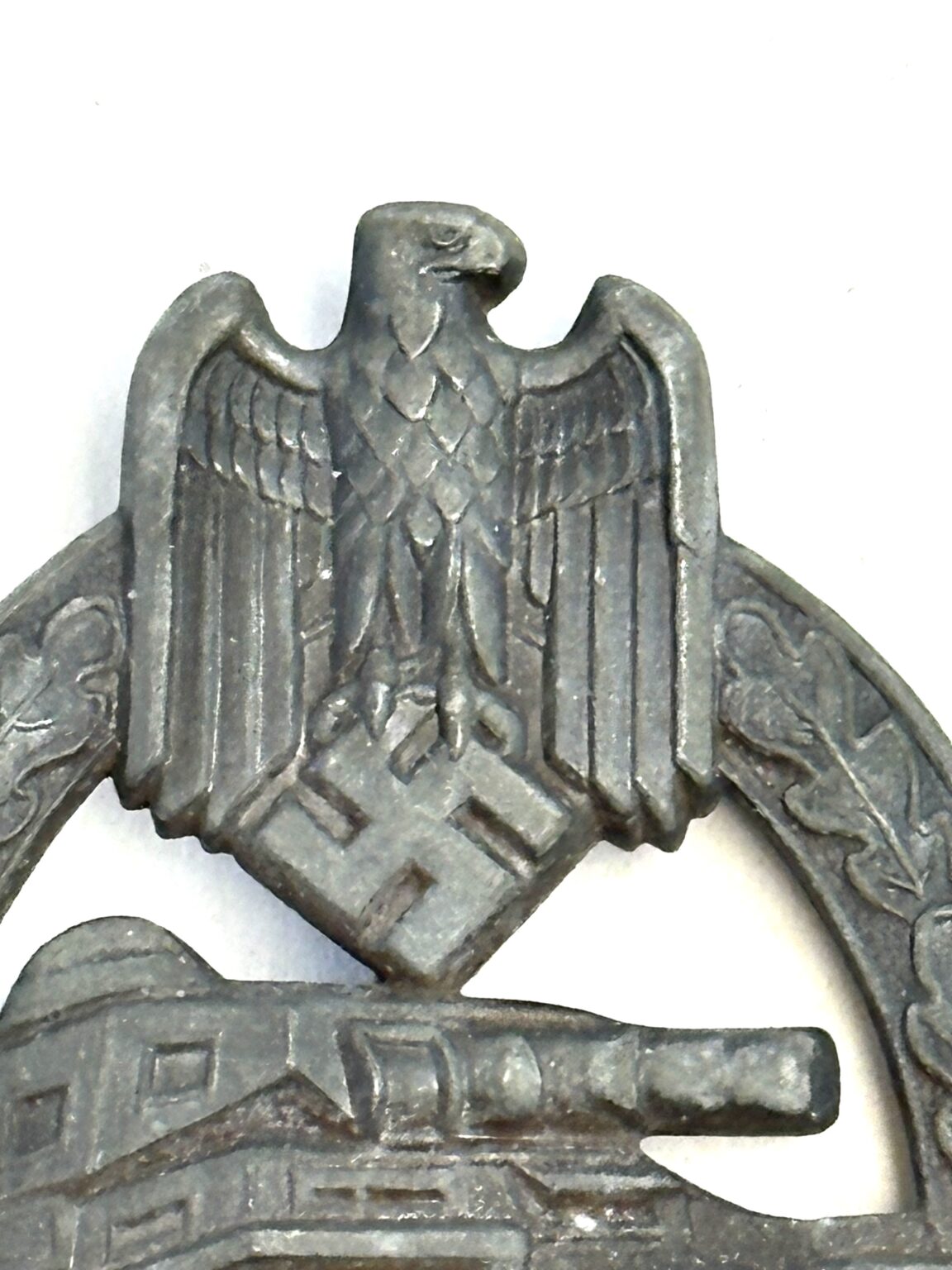 WW2 German Panzer Assault Badge marked A S in Triangle - Enemy Militaria